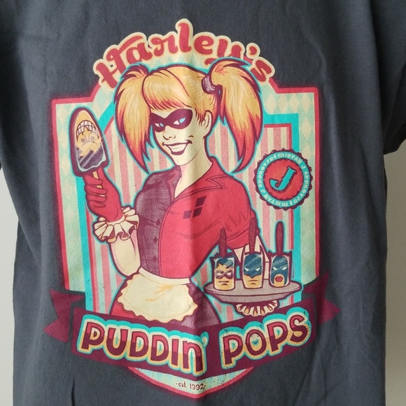 Tee Fury | Shirts | Harleys Puddin Pops Tee Shirt M Harley Quinn | Poshmark